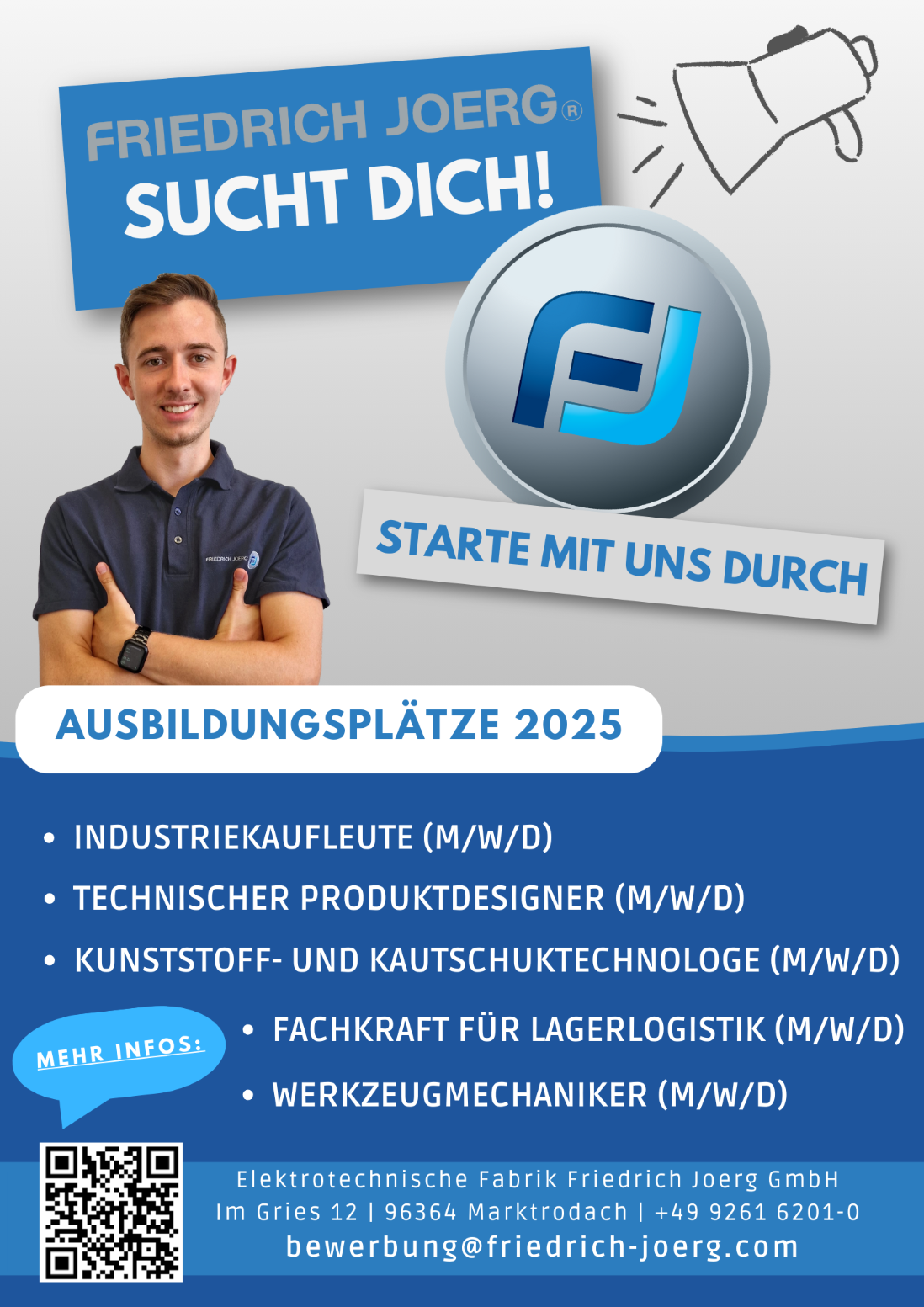 Starte Deine Karriere bei Uns: Werde Teil unserer Zukunft! - FRIEDRICH JOERG GmbH